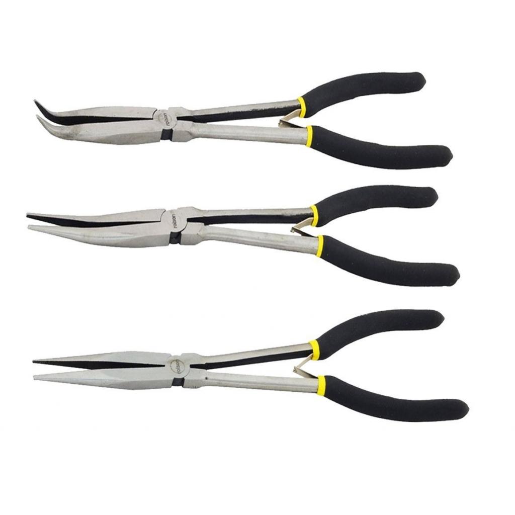 Long Reach Pliers Set Neilsen 5pc Extra - 11 Inch Bent & Straight, Soft ...