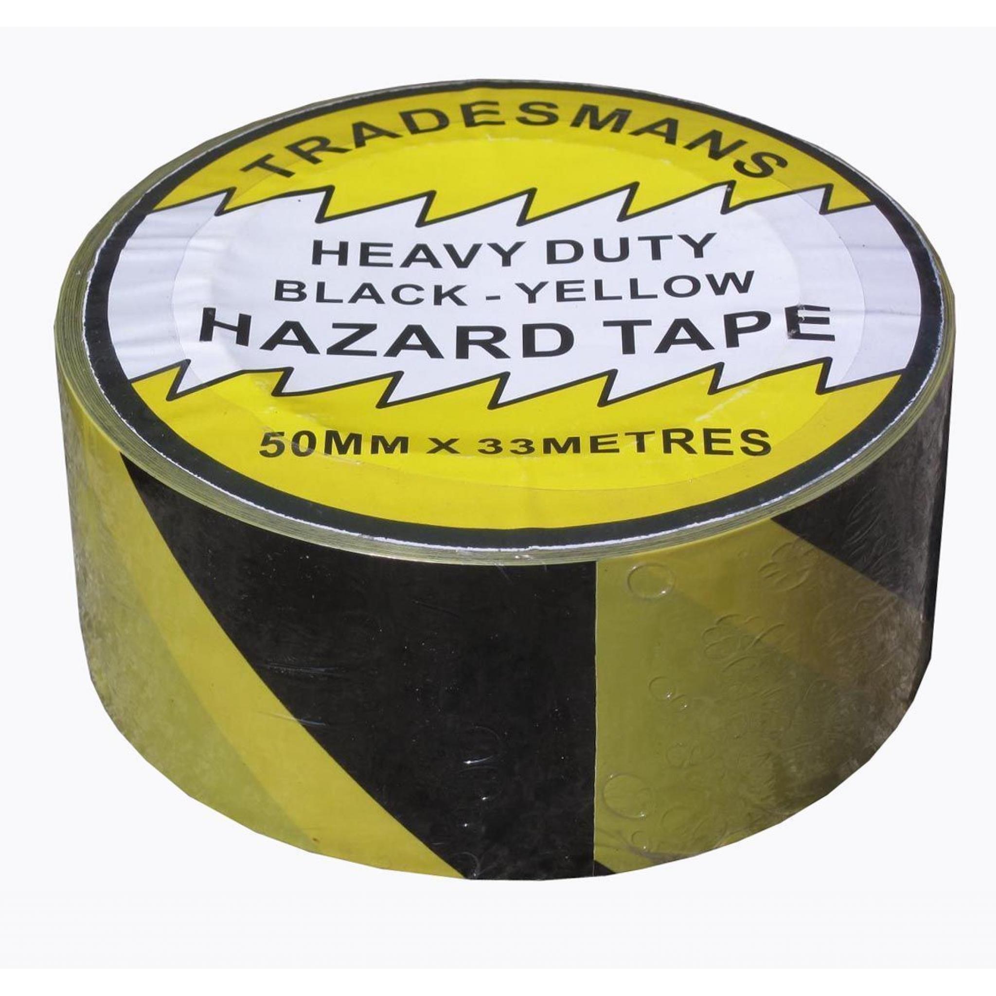 Adhesive Hazard Tape - Yellow/Black - Self Adhesive Roll Marking ...