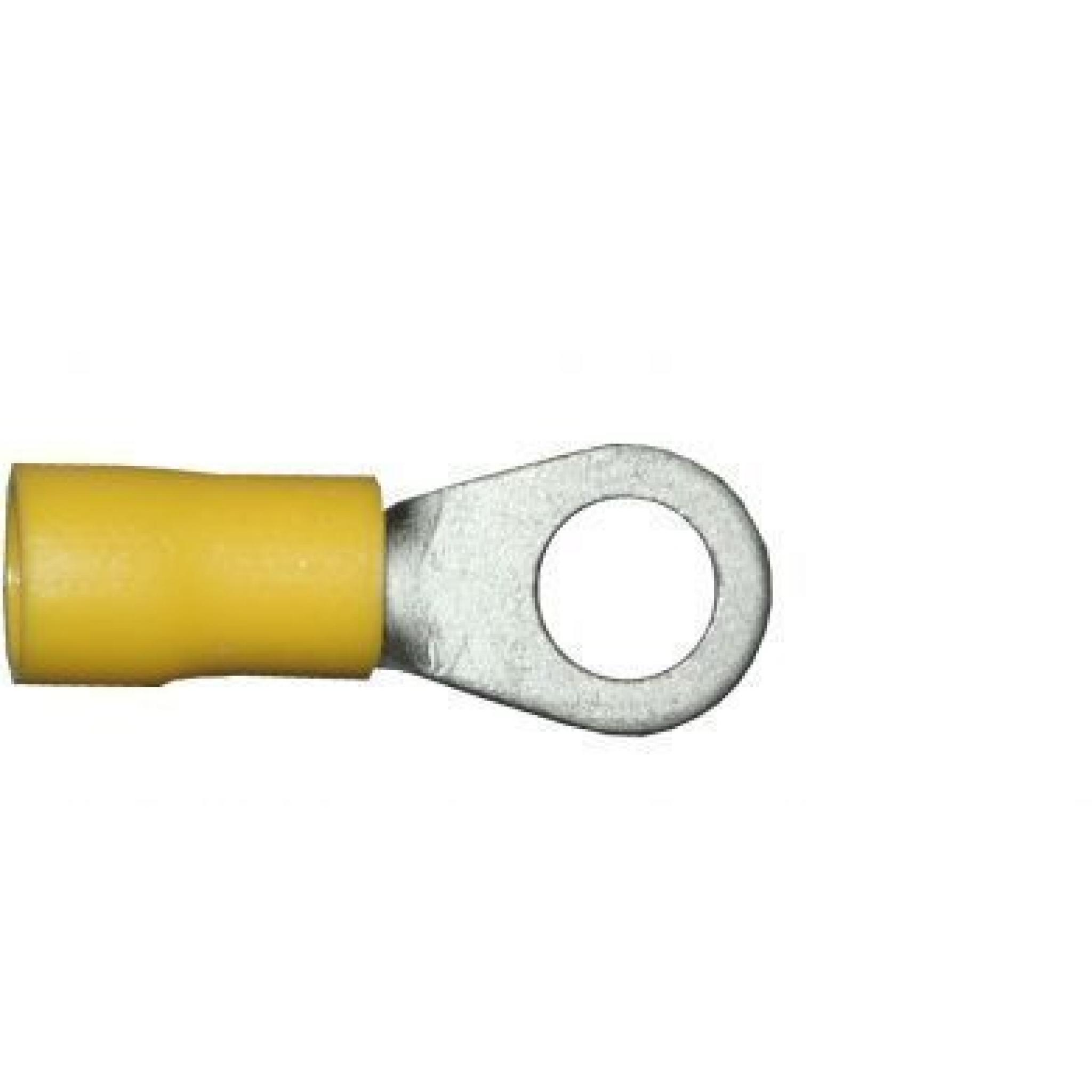 Yellow Ring 6.4mm (0BA) (crimps terminals) - Yellow Car Auto Van Wiring ...