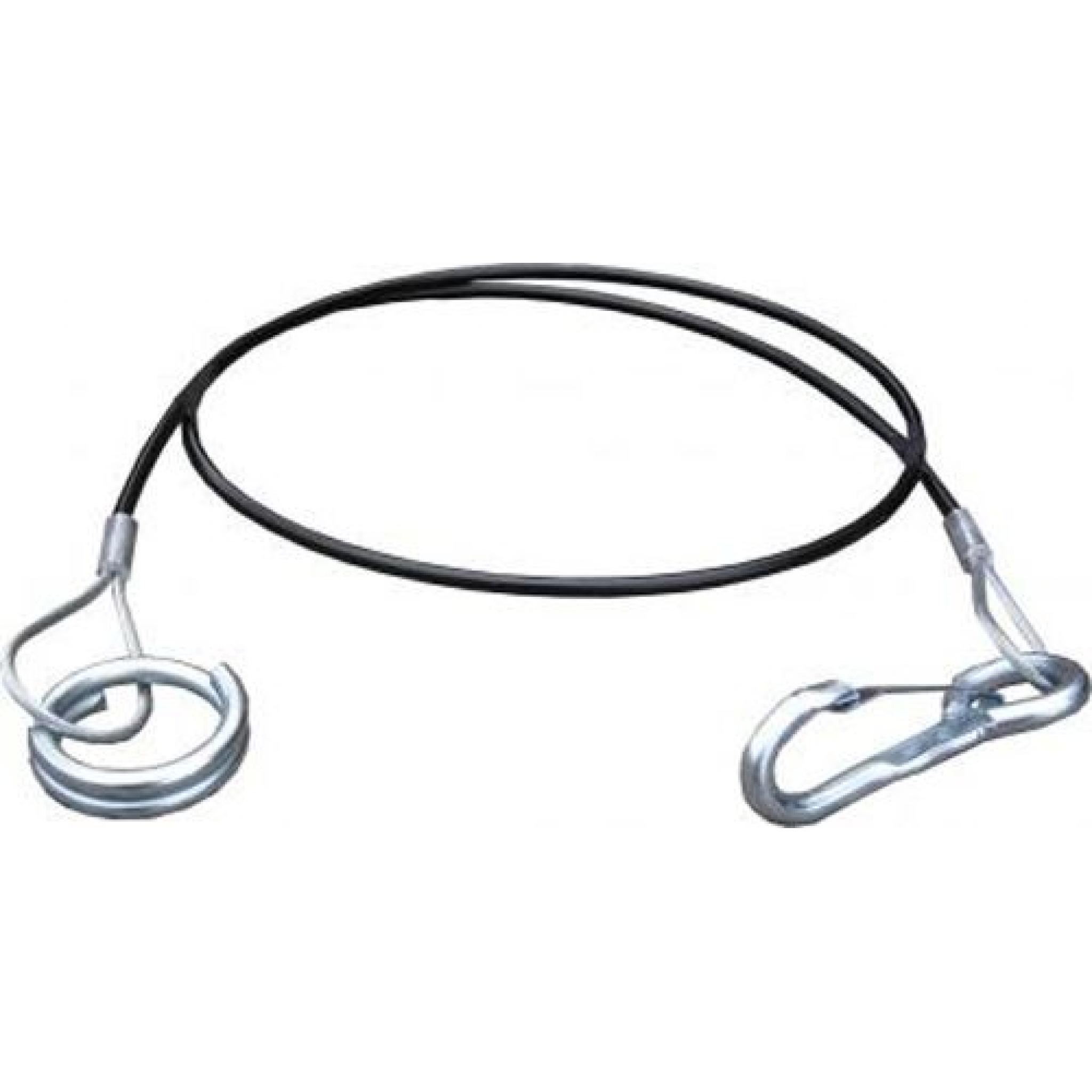 Breakaway Cable (1 mt) Brake Away Cable Hook Ring Trailer Rope Safety ...