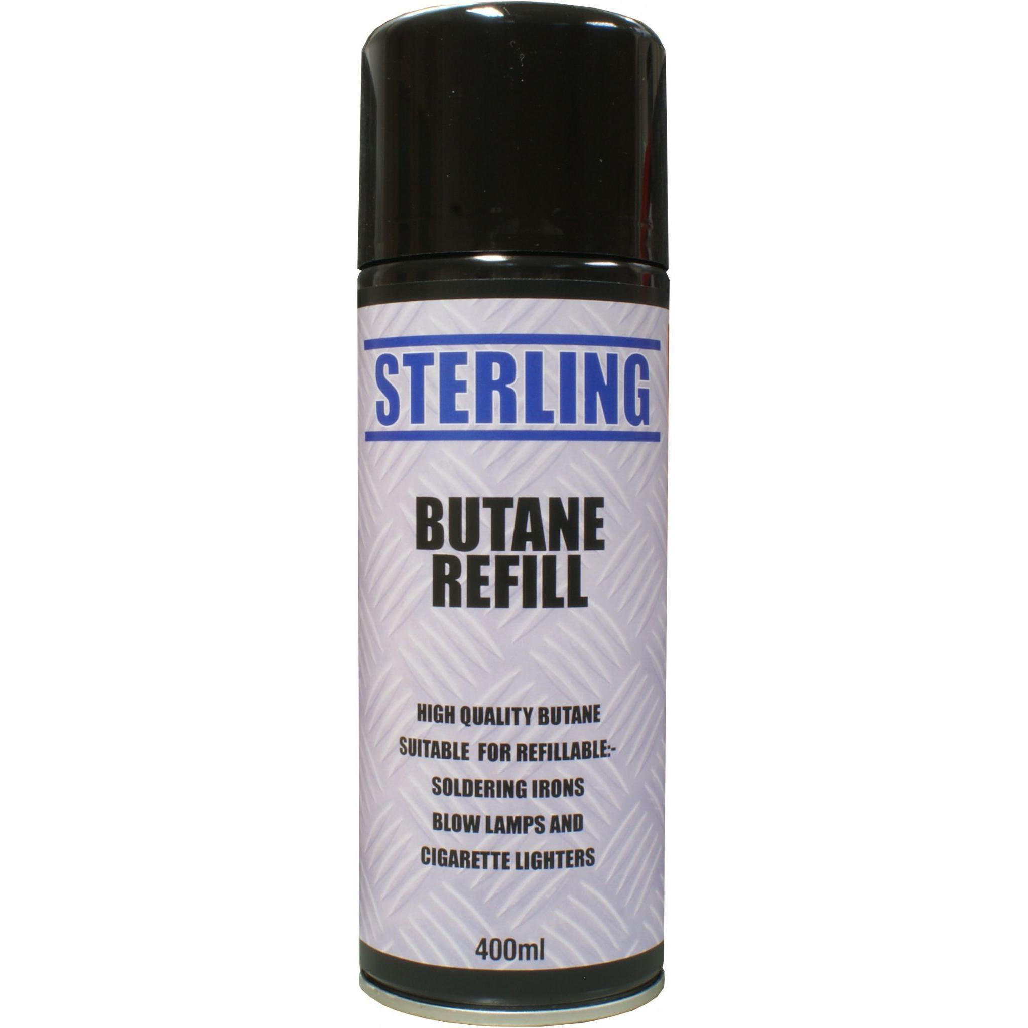 Butane Gas (400ml) Suit soldering iron - DIY Electronics Plumbing ...
