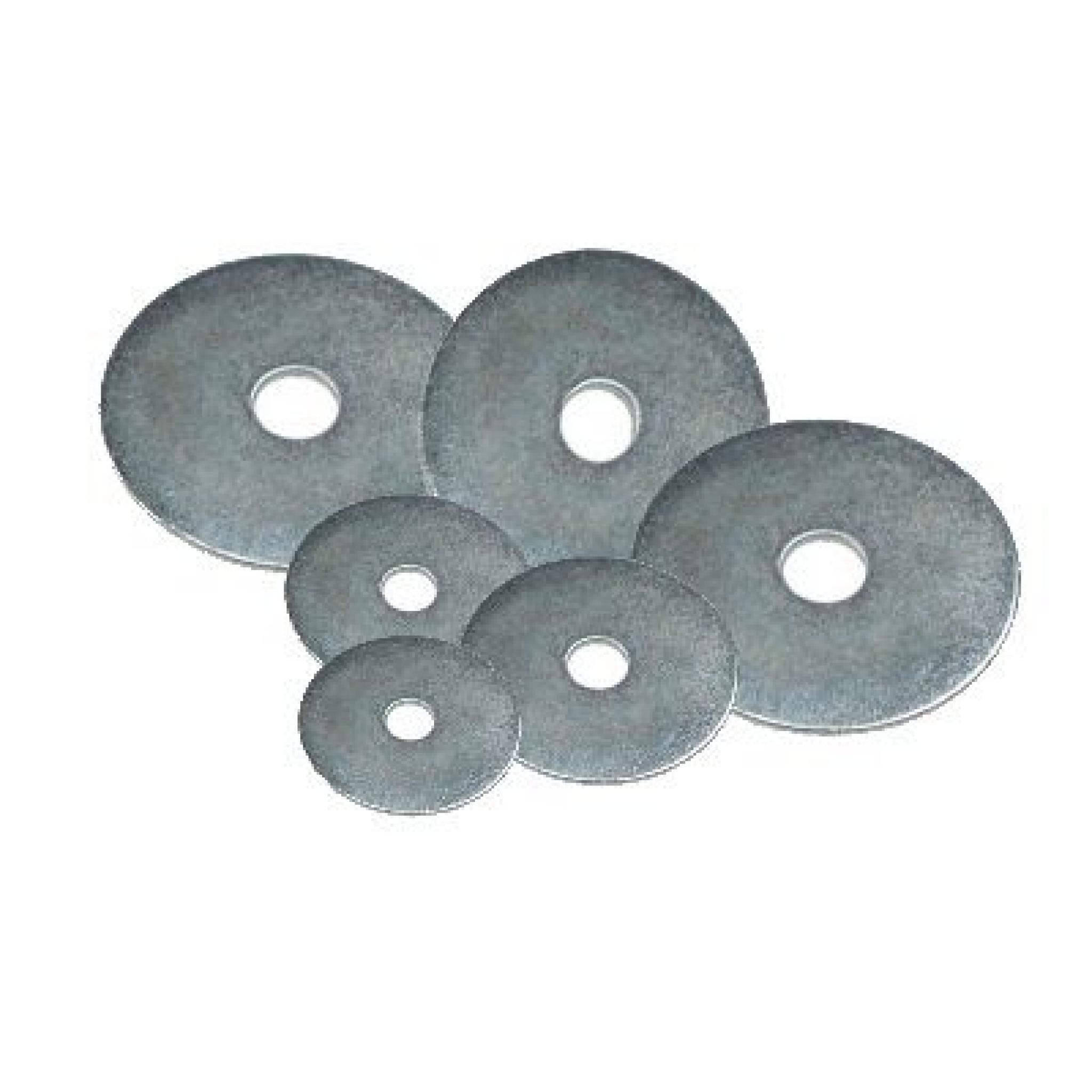 Repair Washers M8 x 25 Bzp (200) - 8mm Mudguard Washers | Penny Repair Flat Guard Washer M5 M6 ...